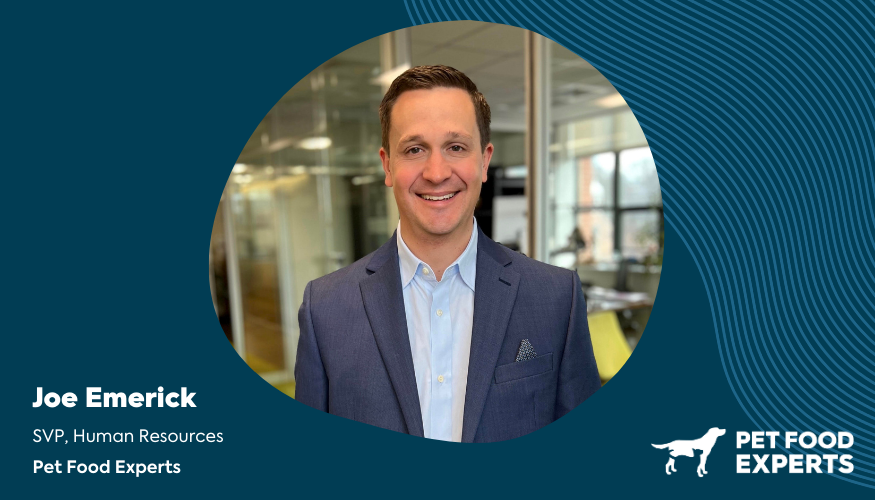 Pet Food Experts Welcomes New Senior Vice President of HR, Joe Emerick